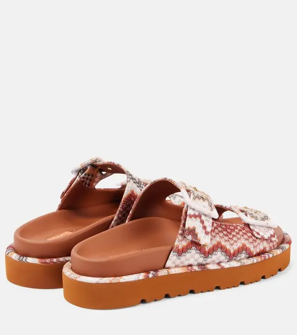 Missoni Clea Buckled Open Toe Sandals