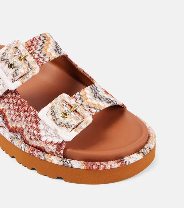 Missoni Clea Buckled Open Toe Sandals