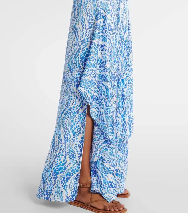 Poupette St Barth Mabelle Printed Maxi Dress
