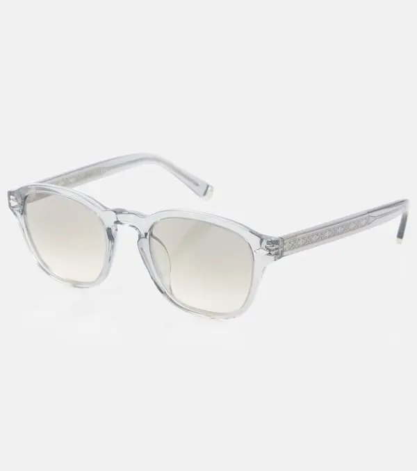 Brunello Cucinelli Acetate Round Frame Sunglasses
