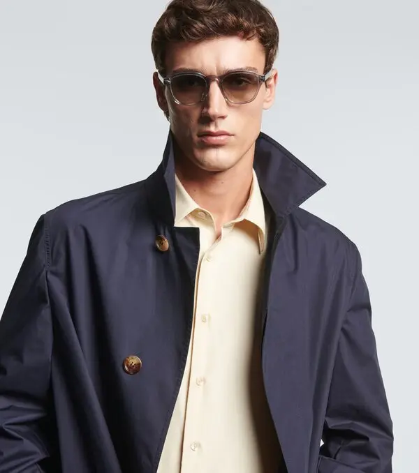 Brunello Cucinelli Round Frame Sunglasses - Grey