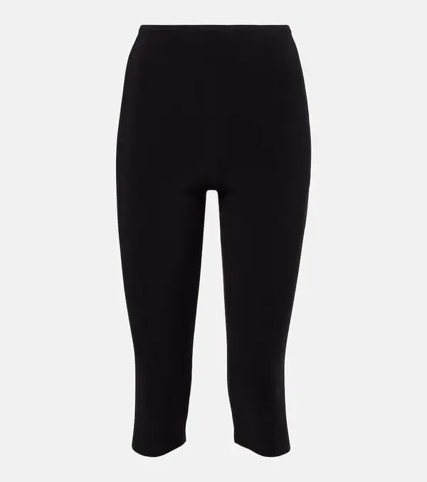 Norma Kamali Capri High-rise Leggings