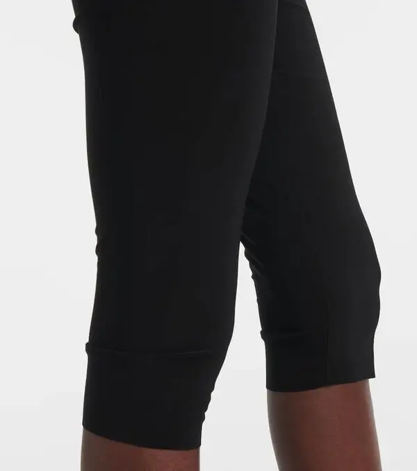 Norma Kamali Capri High-rise Leggings