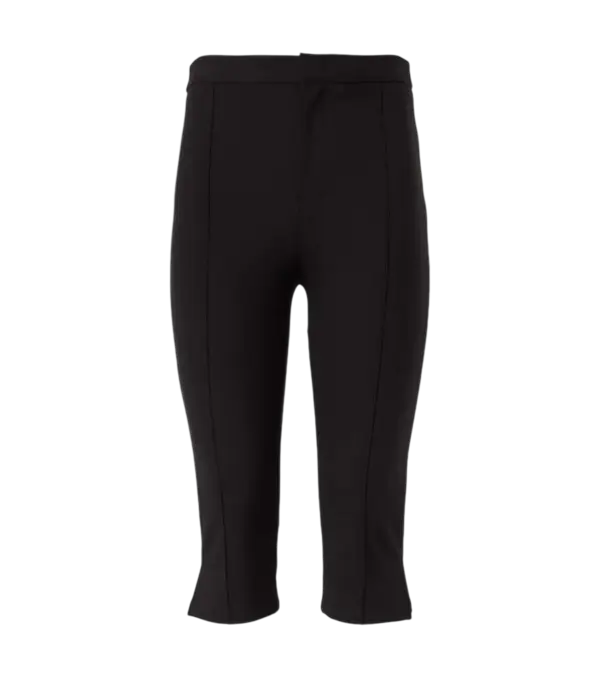 Vince Mid-rise Slim Capri Pants - Black