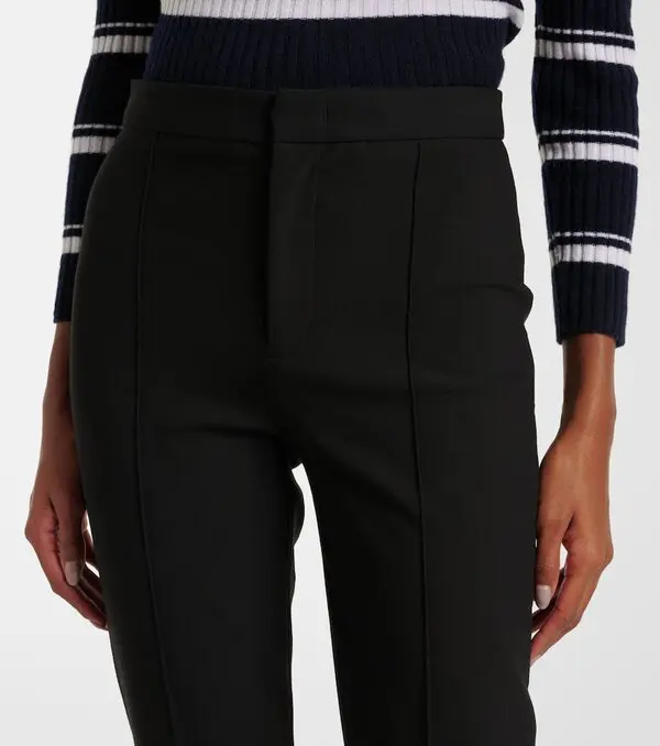 Vince Mid-rise Slim Capri Pants - Black