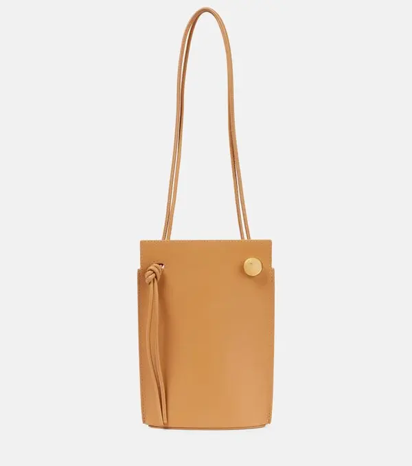 Loewe Pebble Dice Leather Pouch - Neutrals