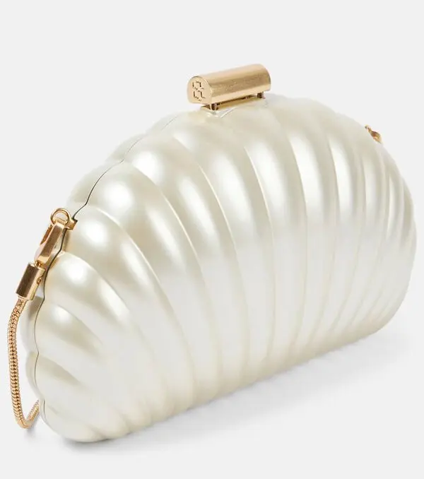 Simkhai Monet Clutch - White