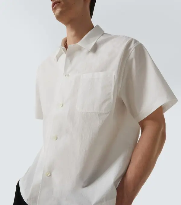 FRAME Cotton Bowling Shirt