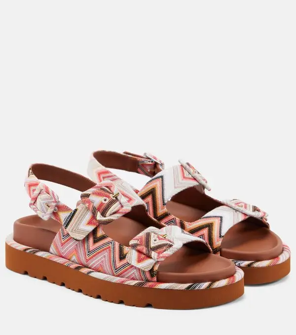 Missoni Mia Raschel Sandals - Multicoloured
