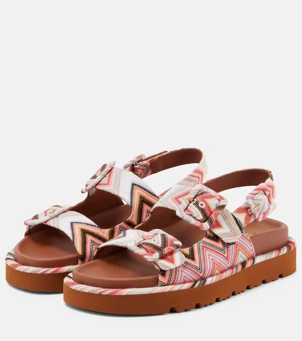 Missoni Mia Raschel Sandals