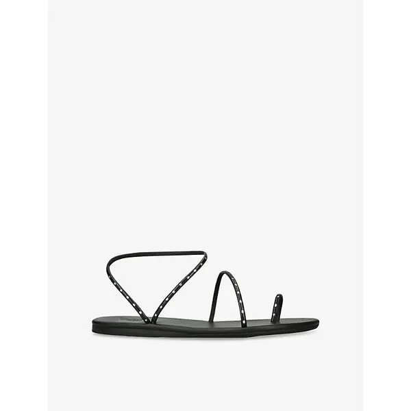 ANCIENT GREEK SANDALS Astro Faux-leather Flat Sandals