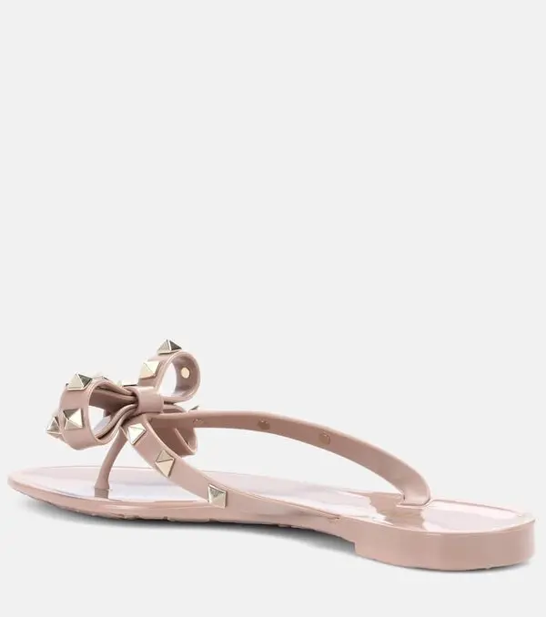 Valentino Garavani Rockstud Thong Sandals