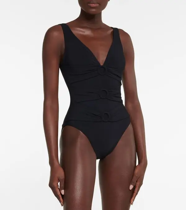 KARLA COLLETTO Morgan V-neck Swimsuit
