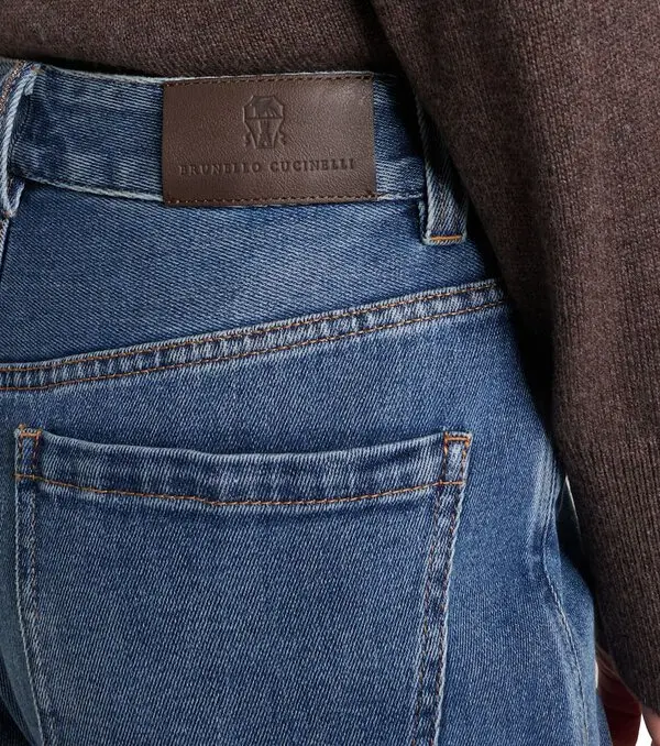 Brunello Cucinelli Low-rise Straight Jeans