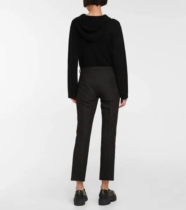 Max Mara Fatina Mid-rise Cropped Trousers