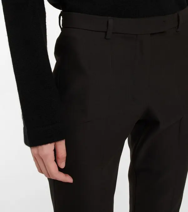Max Mara Fatina Mid-rise Cropped Trousers