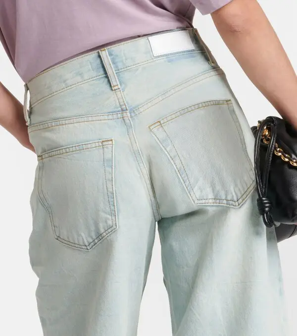 RE/DONE Mid-rise Straight Leg Jeans