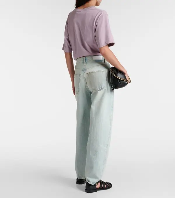 RE/DONE Mid-rise Straight Leg Jeans