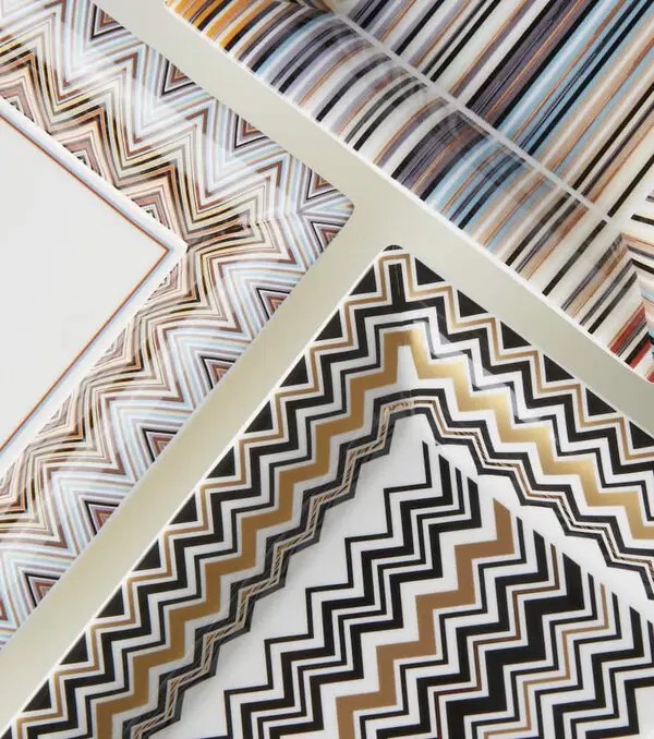 Missoni Zigzag Gold Decorative Tray