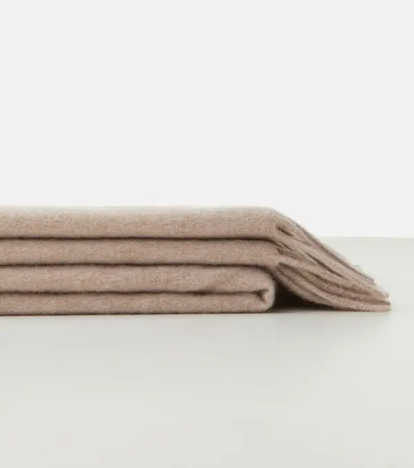 Brunello Cucinelli Fringed Cashmere Throw