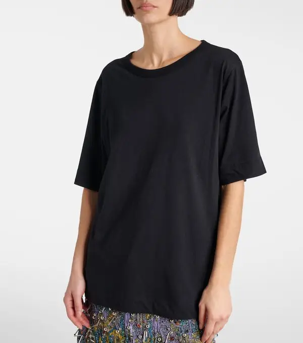 Dries Van Noten Oversized Cotton Jersey T-shirt