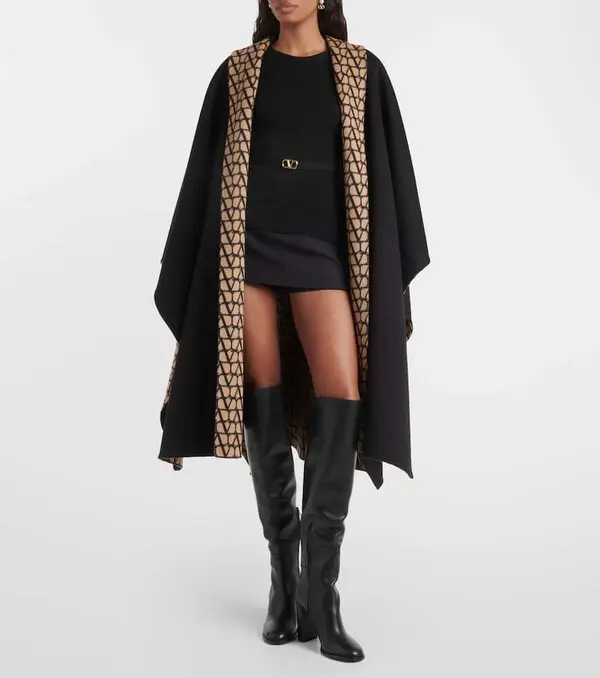 Valentino Garavani Belted Virgin Wool Sweater