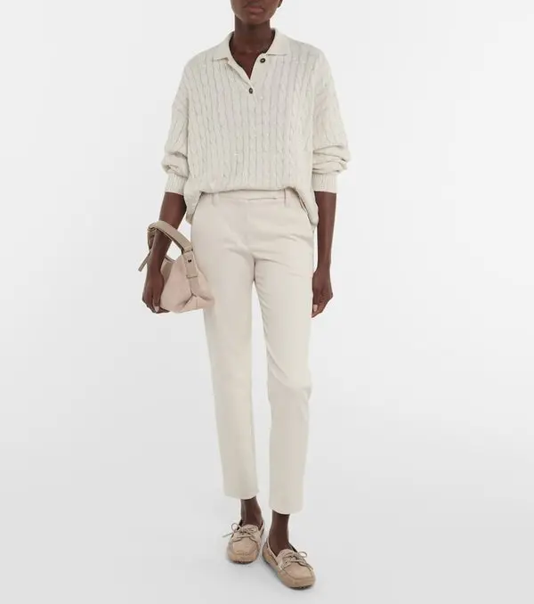 Brunello Cucinelli Cotton-blend Chinos