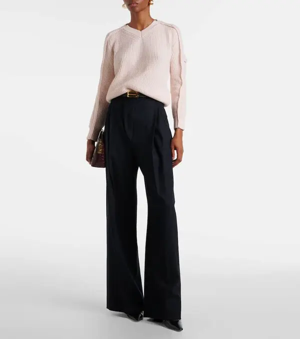 Victoria Beckham Wool And Cashmere Sweater