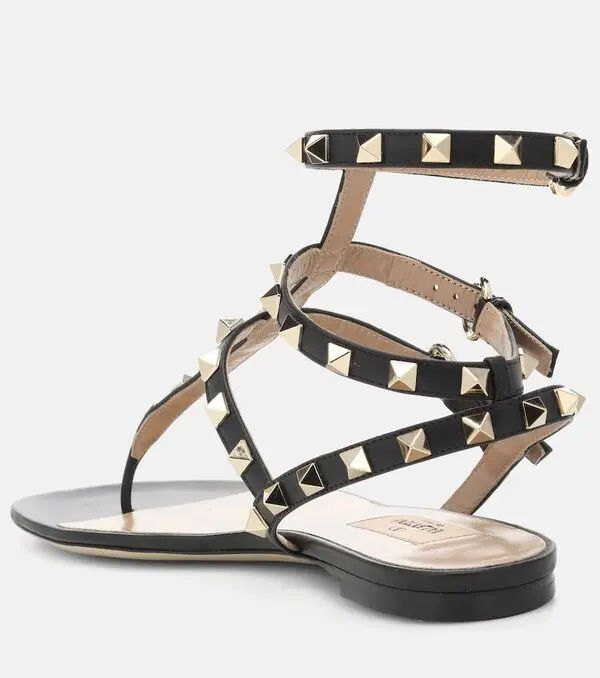 Valentino Garavani Rockstud Leather Sandals