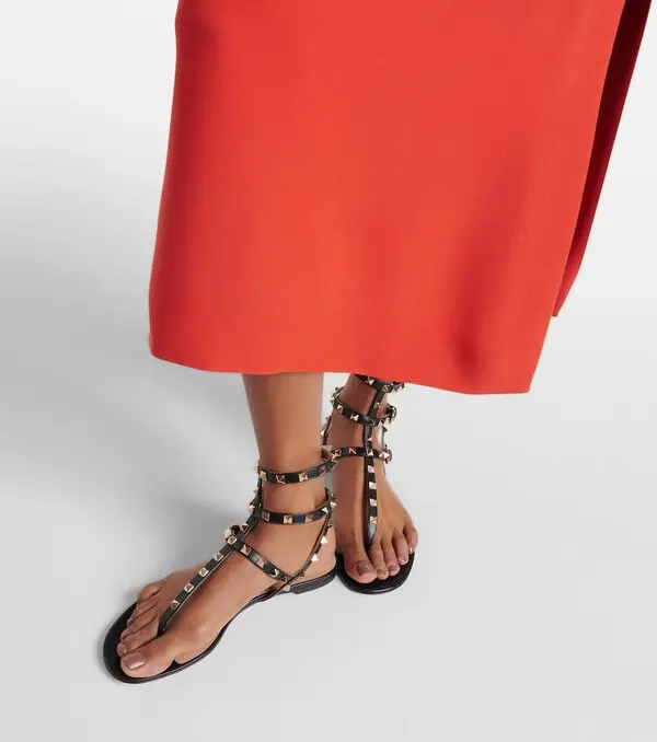 Valentino Garavani Rockstud Leather Sandals