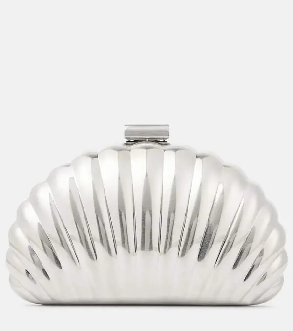 Simkhai Monet Clutch - Silver