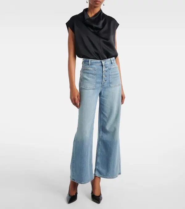 Citizens Of Humanity Lyra Patch Pocket Flared Jeans