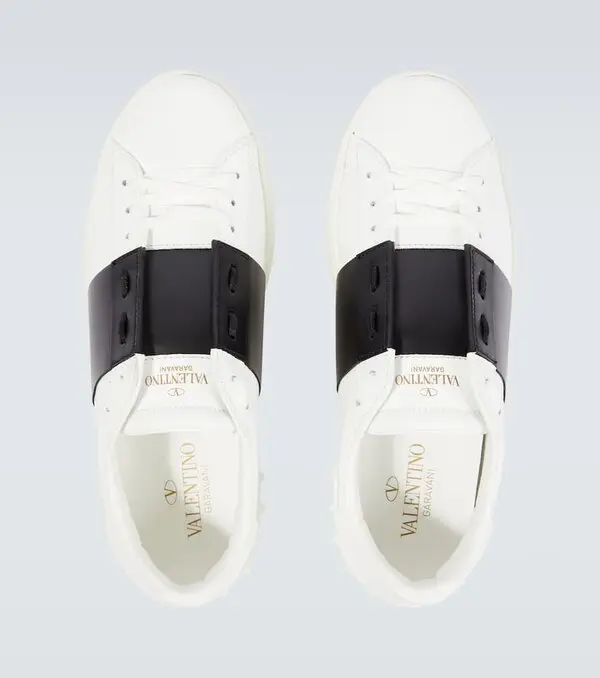 Valentino Garavani Open Leather Sneakers