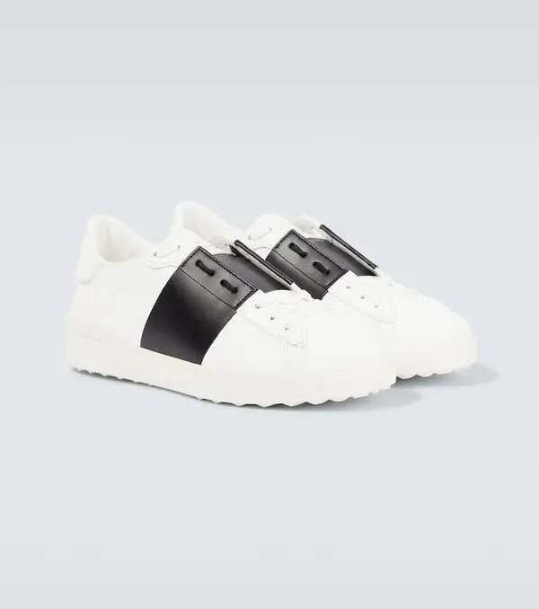 Valentino Garavani Open Leather Sneakers