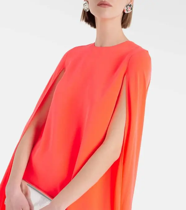 ROKSANDA Twiggy Caped Midi Dress