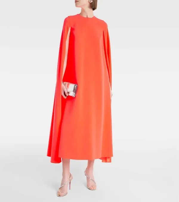 ROKSANDA Twiggy Caped Midi Dress