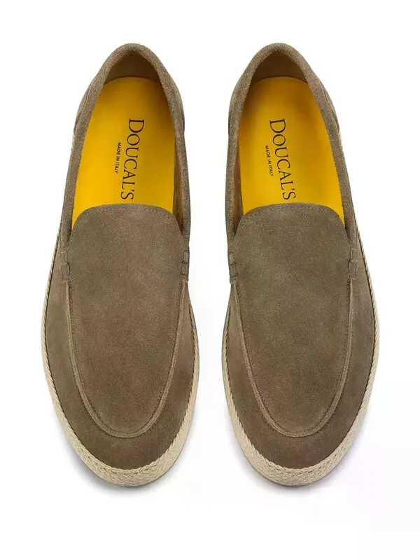 DOUCAL'S Suede Espadrilles - Brown