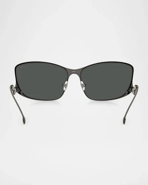 DIESEL® Dl1013 Pillow Square Sunglasses - Dark Grey