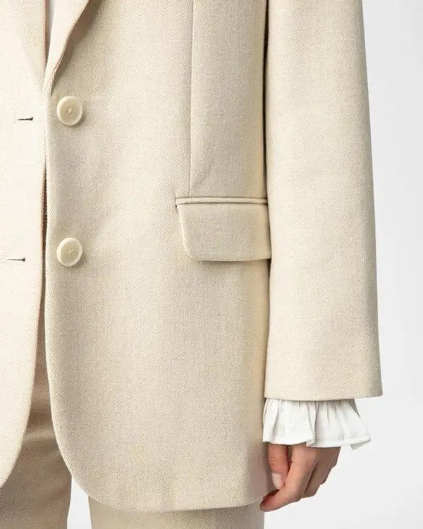 Zadig&Voltaire Viva Single-breasted Blazer