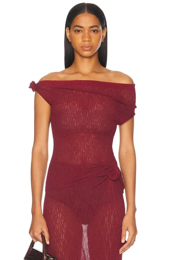 MAYGEL CORONEL Amapola Top