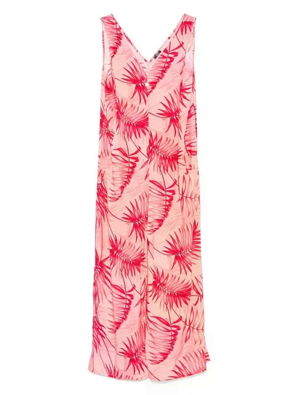 Liu Jo Palm-print Jumpsuit
