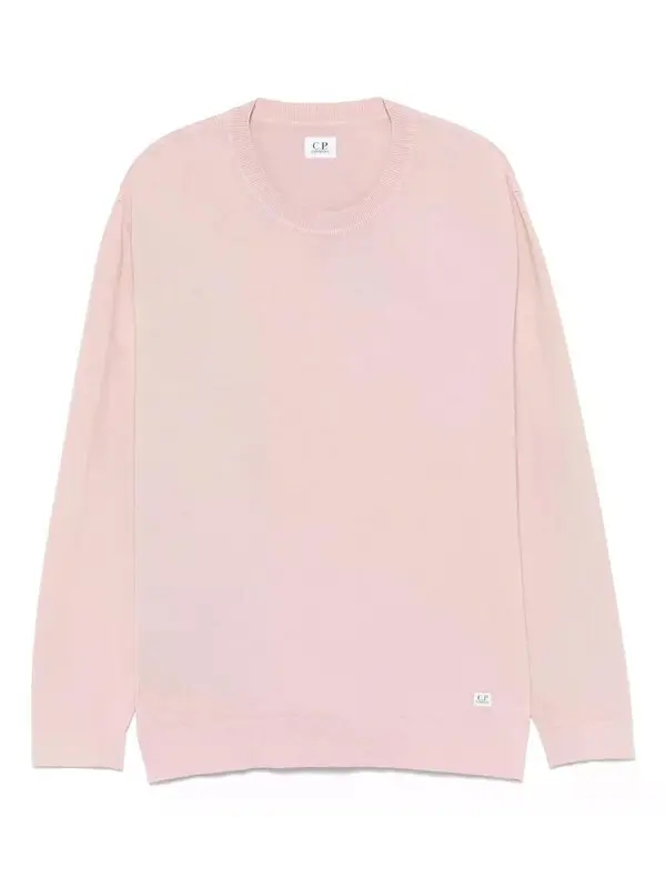 C.P. COMPANY Cotton Crepe T-shirt - Pink