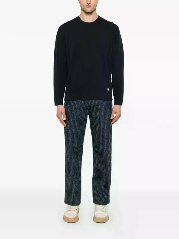 C.P. COMPANY Cotton Crepe T-shirt - Blue