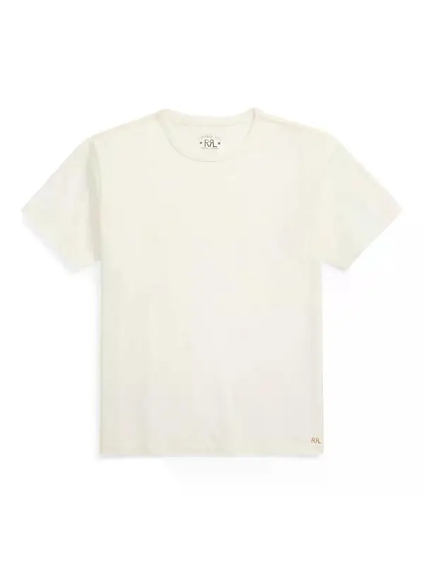 Ralph Lauren Logo-embroidered T-shirt - White