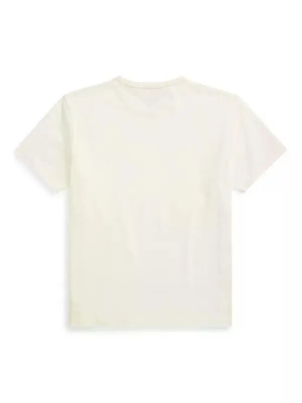 Ralph Lauren Logo-embroidered T-shirt - White
