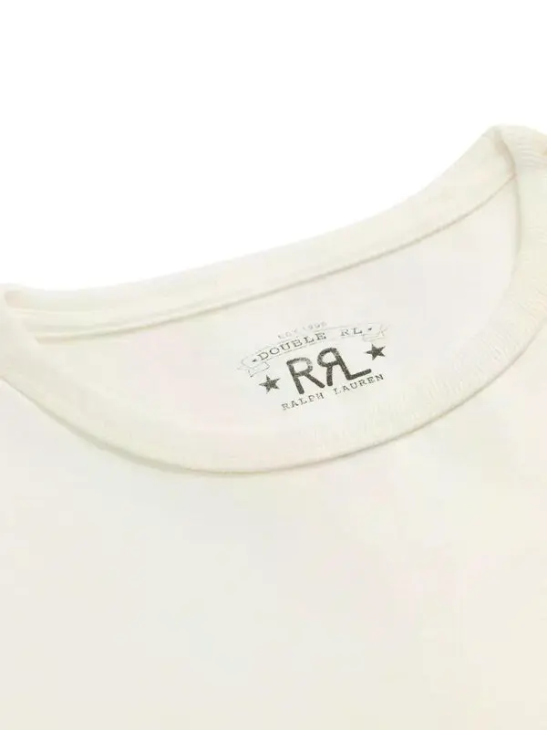 Ralph Lauren Logo-embroidered T-shirt - White