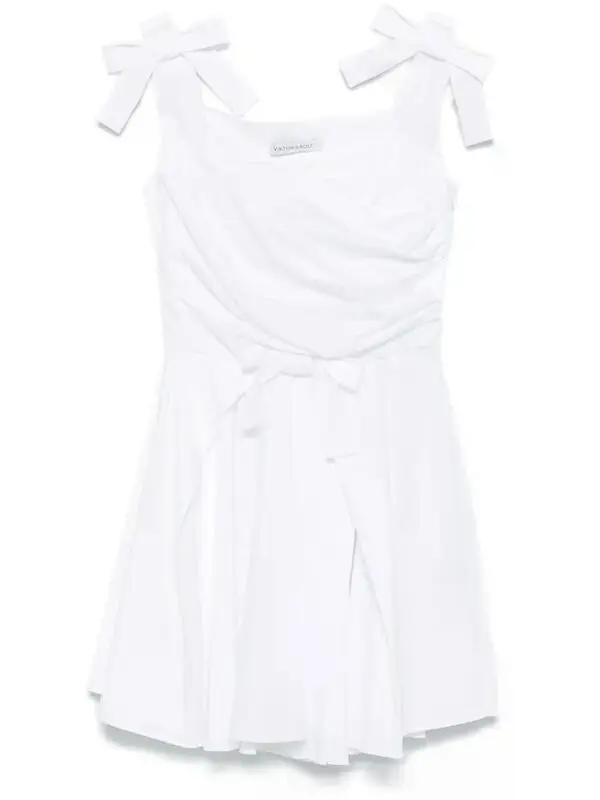 Viktor & Rolf Pleated Mini Dress