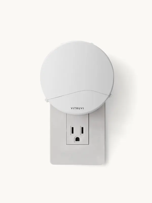 VITRUVI Push Plug-in Wall Diffuser Starter Bundle - White