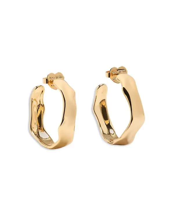 Kate Spade New York Molten Huggie Hoop Earrings - Gold