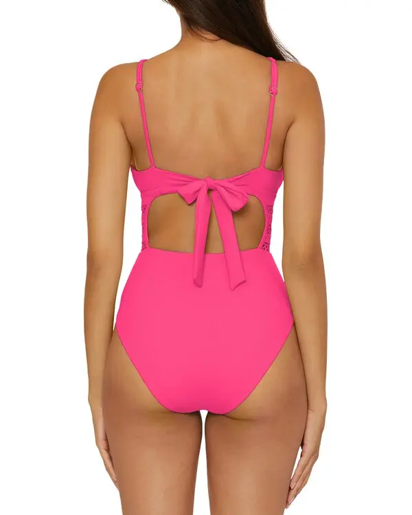 BECCA By Rebecca Virtue Modern Edge One Piece Swimsuit